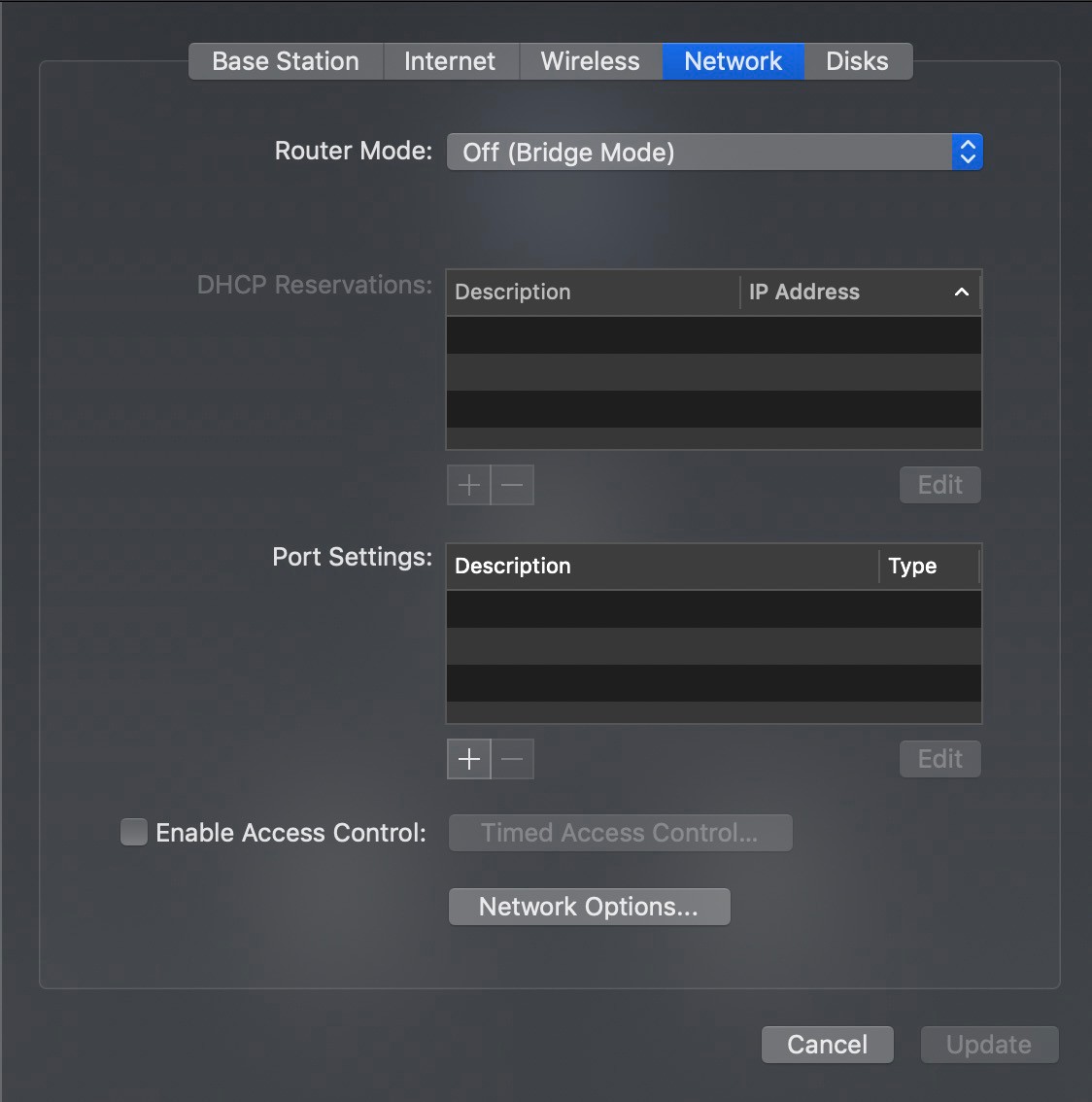 IPv6 airport extreme time capsule cox ISP - Apple Community