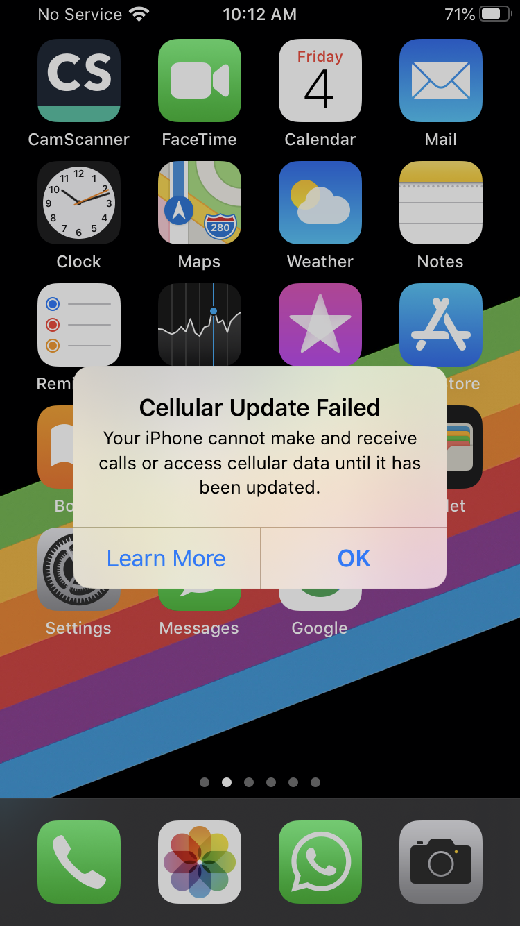 Update failed - Apple Community