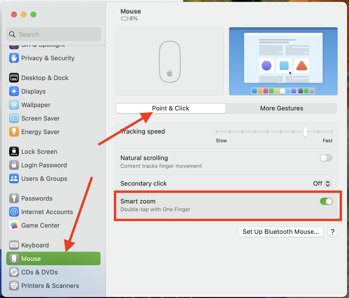 ZOOM IN AND OUT PAGE using mouse - Apple Community