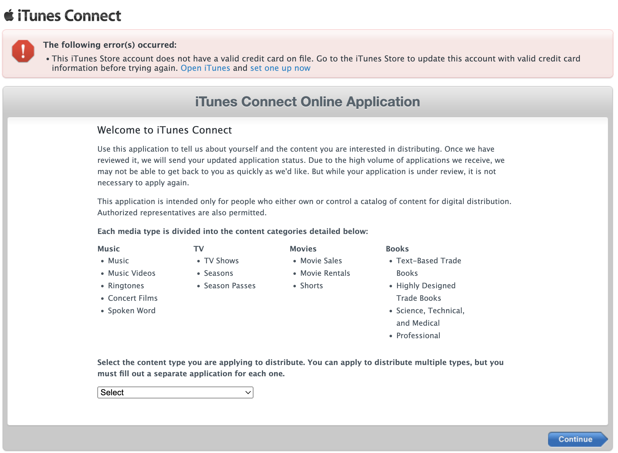 Not able to create iTunes connect account… - Apple Community