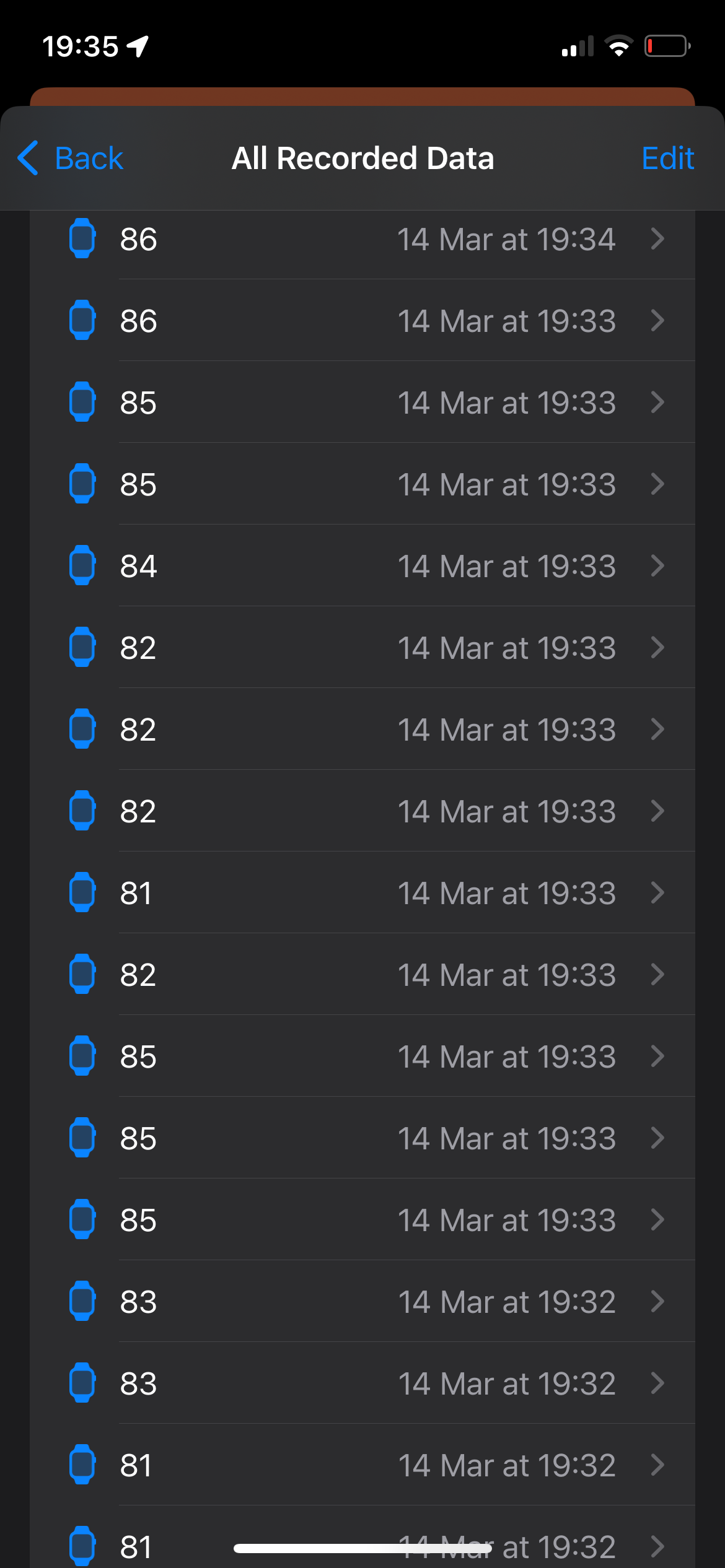 Heart rate monitor multiple reads in a mi… - Apple Community