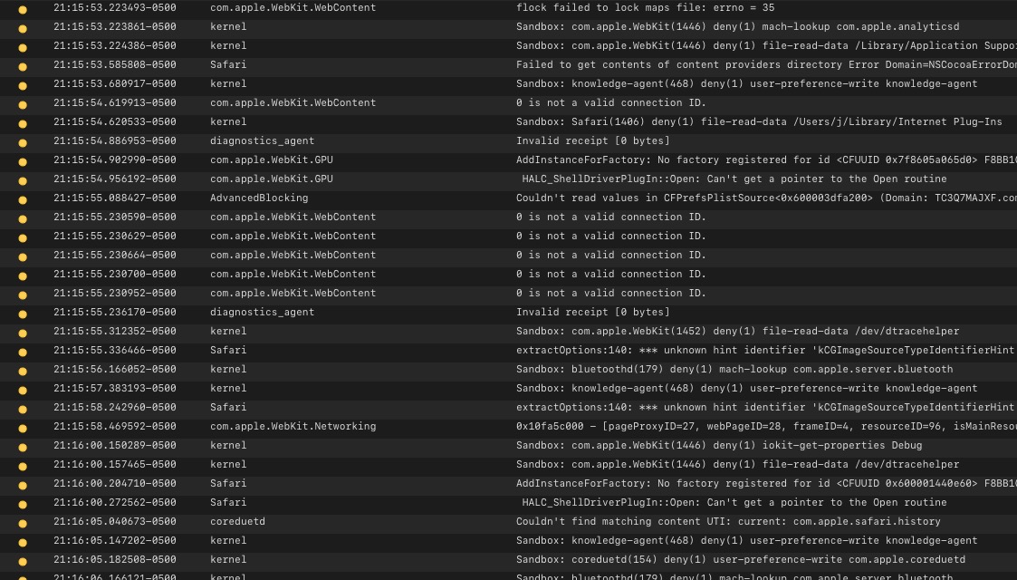 Plagued by com.apple.WebKit.WebContent an… - Apple Community