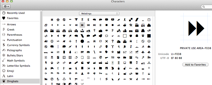 Webdings no longer available - Apple Community
