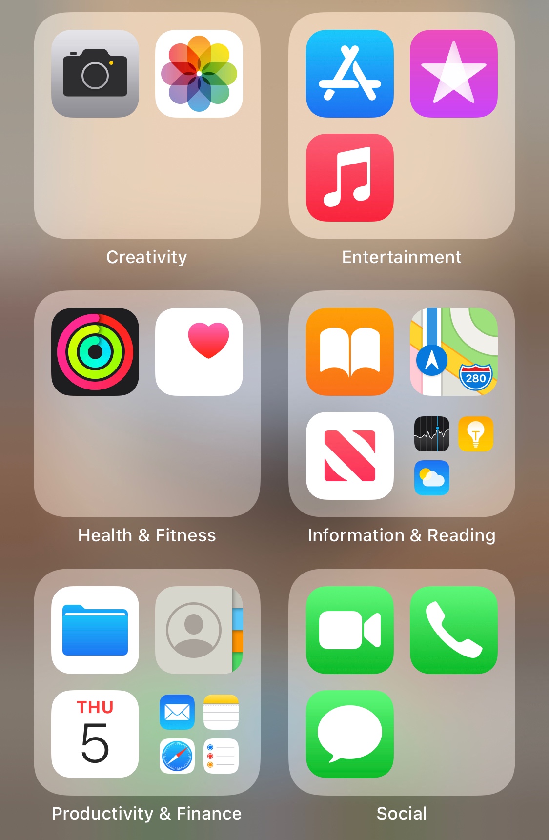iOS 14.7.1 updated app library - Apple Community