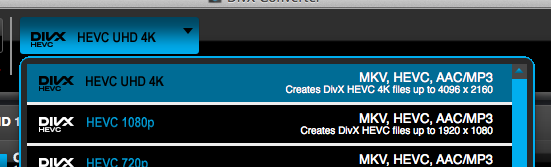 DivX now has HEVC-H.265 for Mac... - Apple Community
