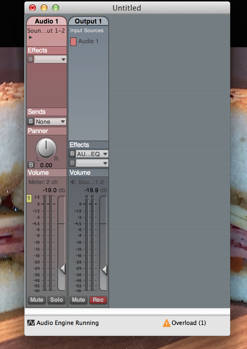Why does AU Lab keep overloading? - Apple Community