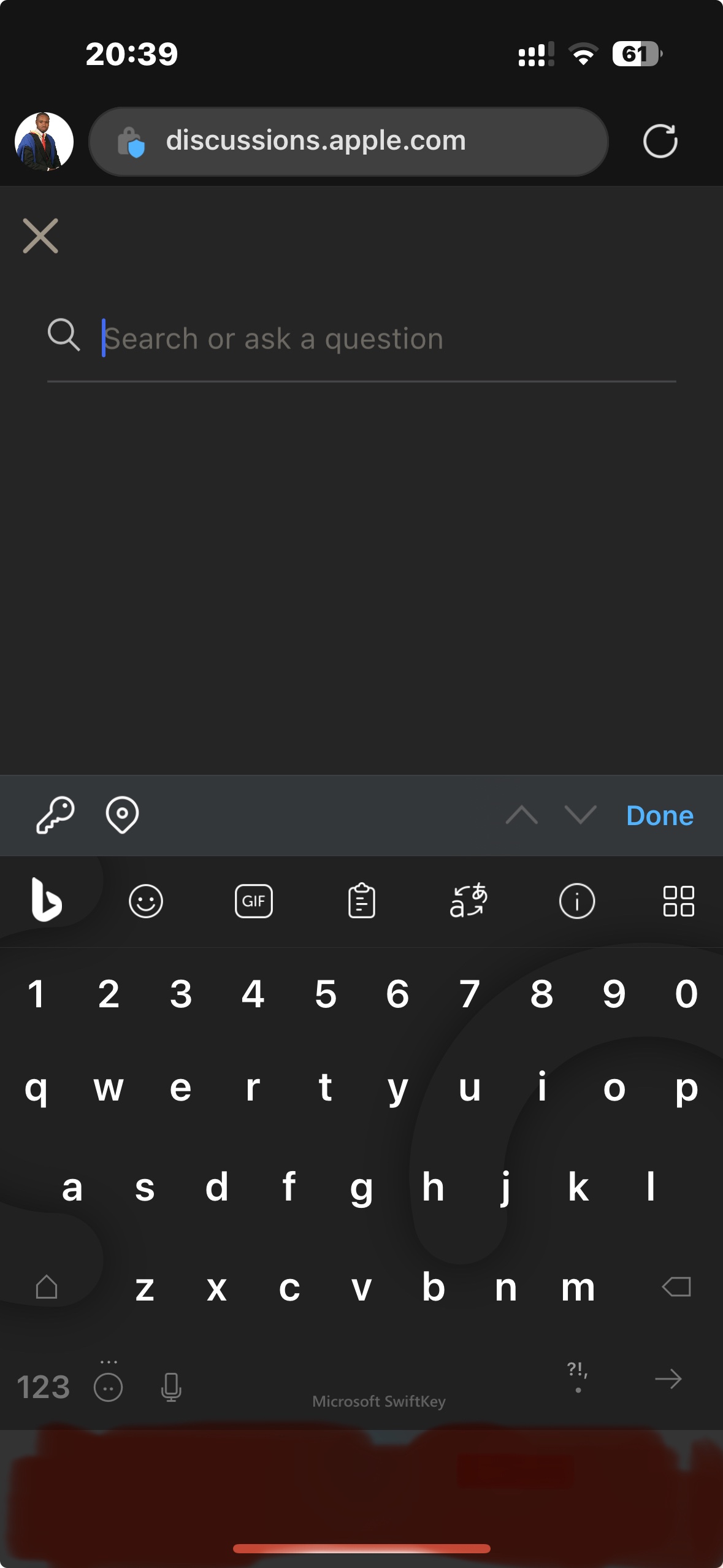 how do i get rid of the empty space below… - Apple Community