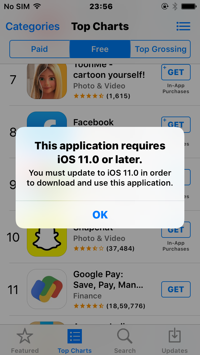 This app requires iOS 13 or later - Apple Community
