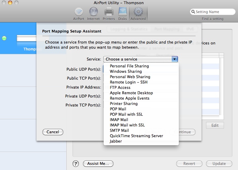 AirPort Extreme: Port mapping: Can I add … - Apple Community