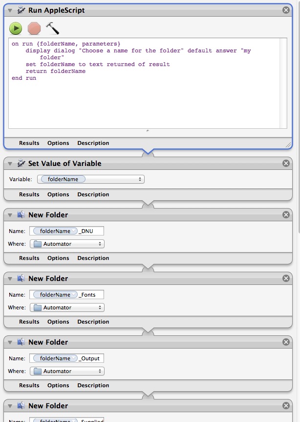 Automator: Create folder with name and su… - Apple Community