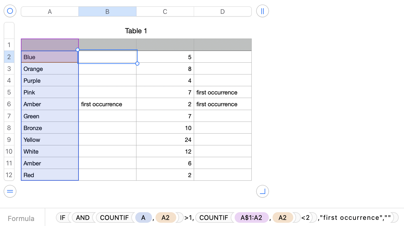 First Instance (occurrence) of a Word or … - Apple Community