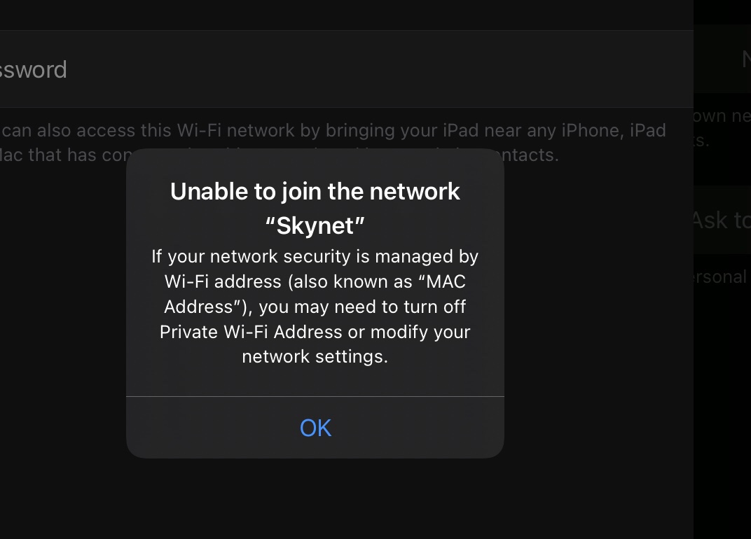 Wifi connectivity error - Apple Community