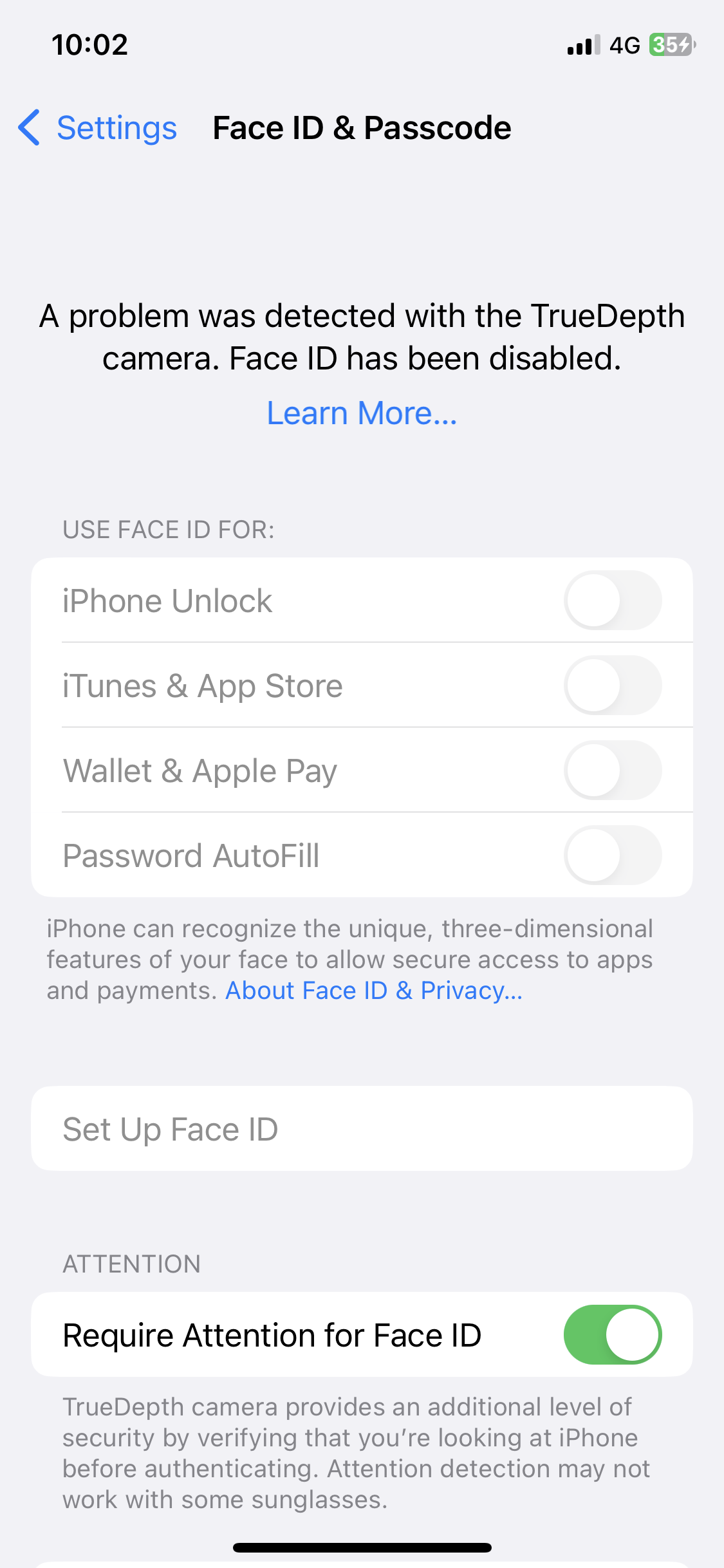 How to enable my iPhone Face ID? - Apple Community