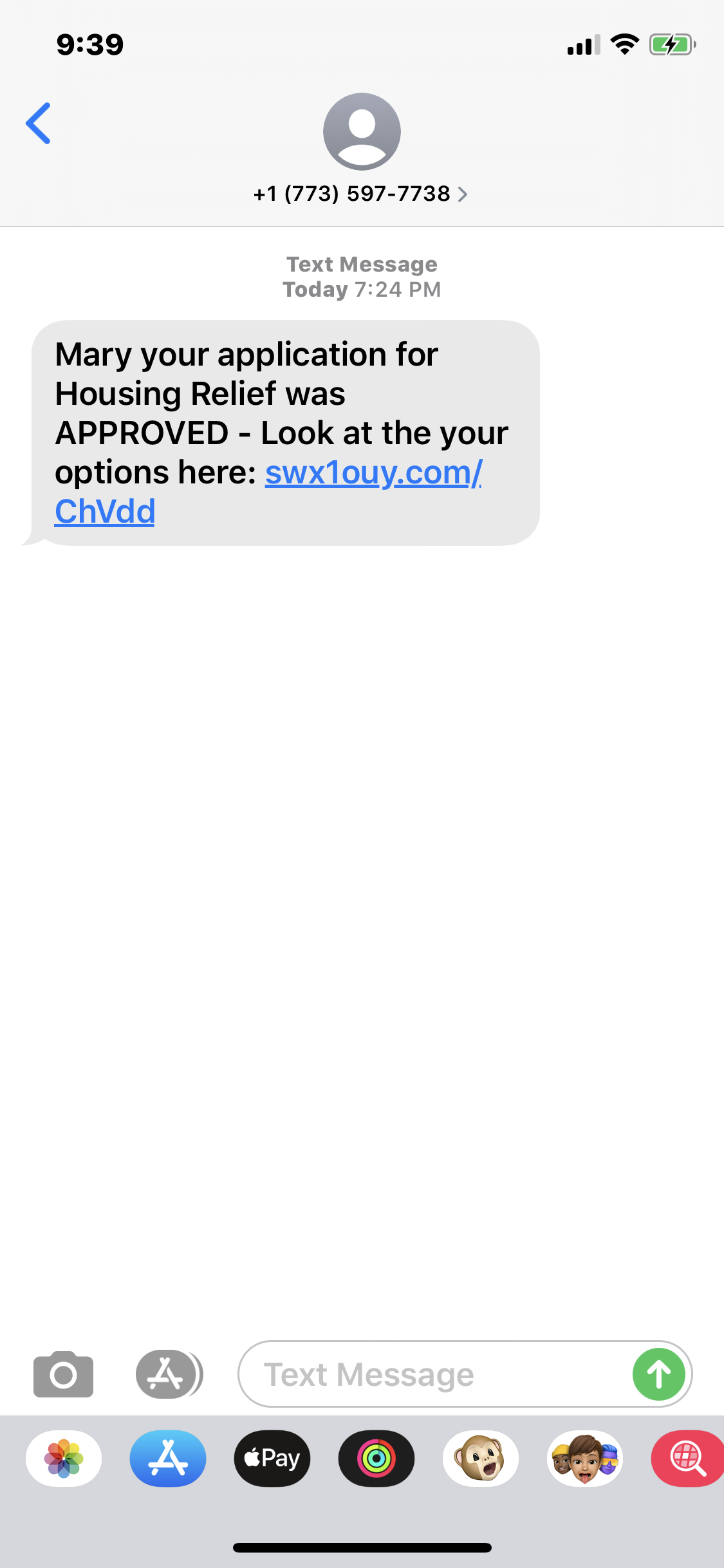 I have gotten repeated texts from unknown… - Apple Community