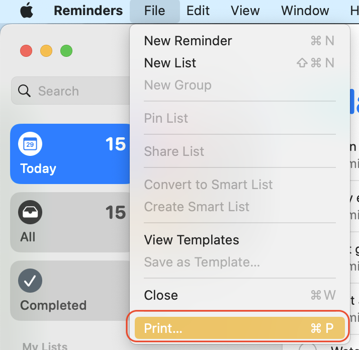 extracting tasks from Mac Reminders? - Apple Community
