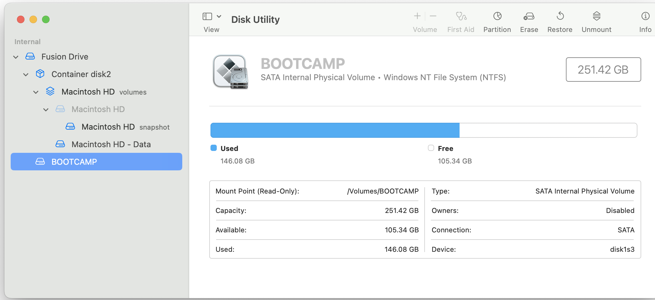 Bootcamp - Unable to start Windows - Apple Community