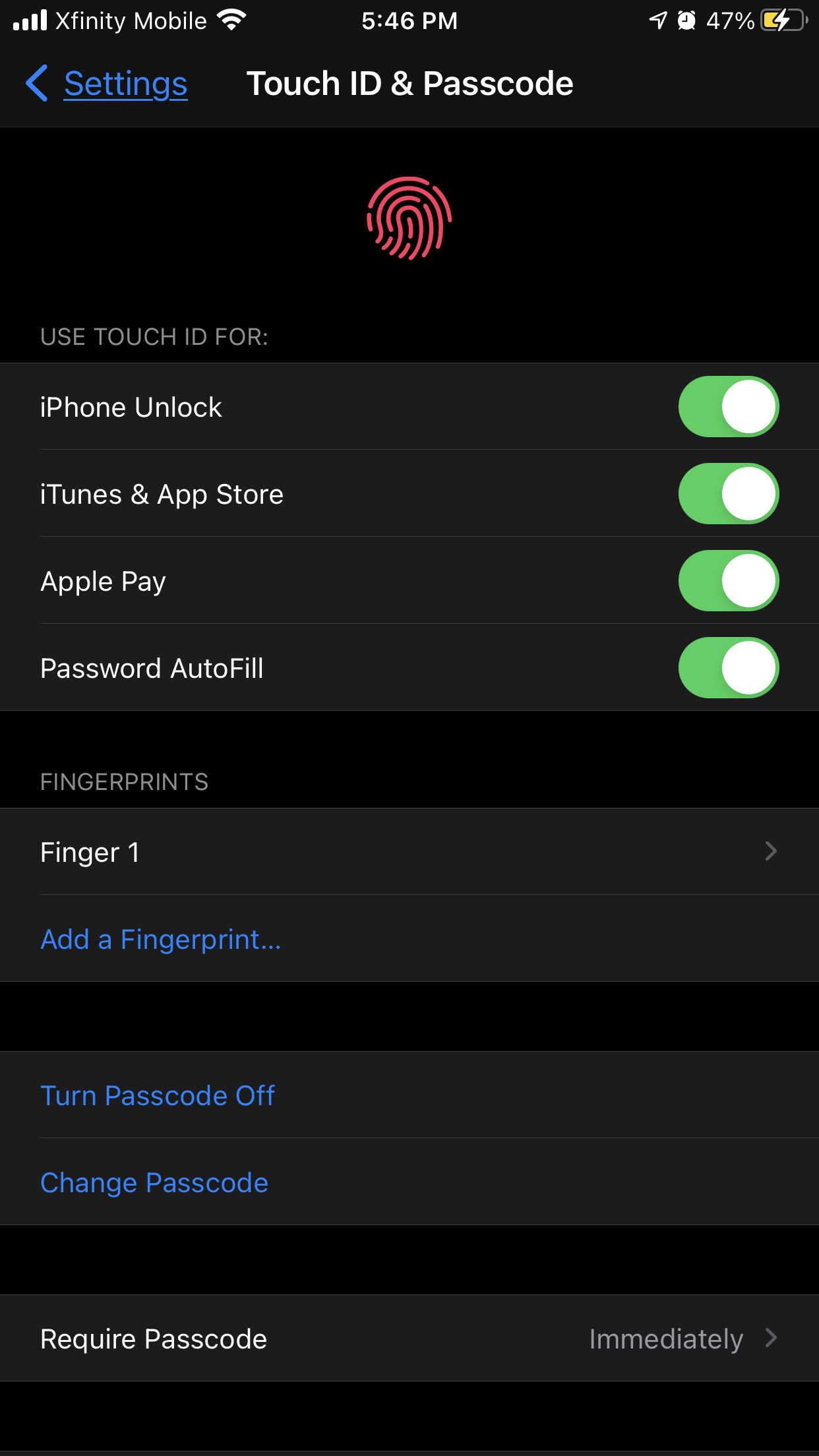 Passwords vs. Passwords & Accounts - Apple Community
