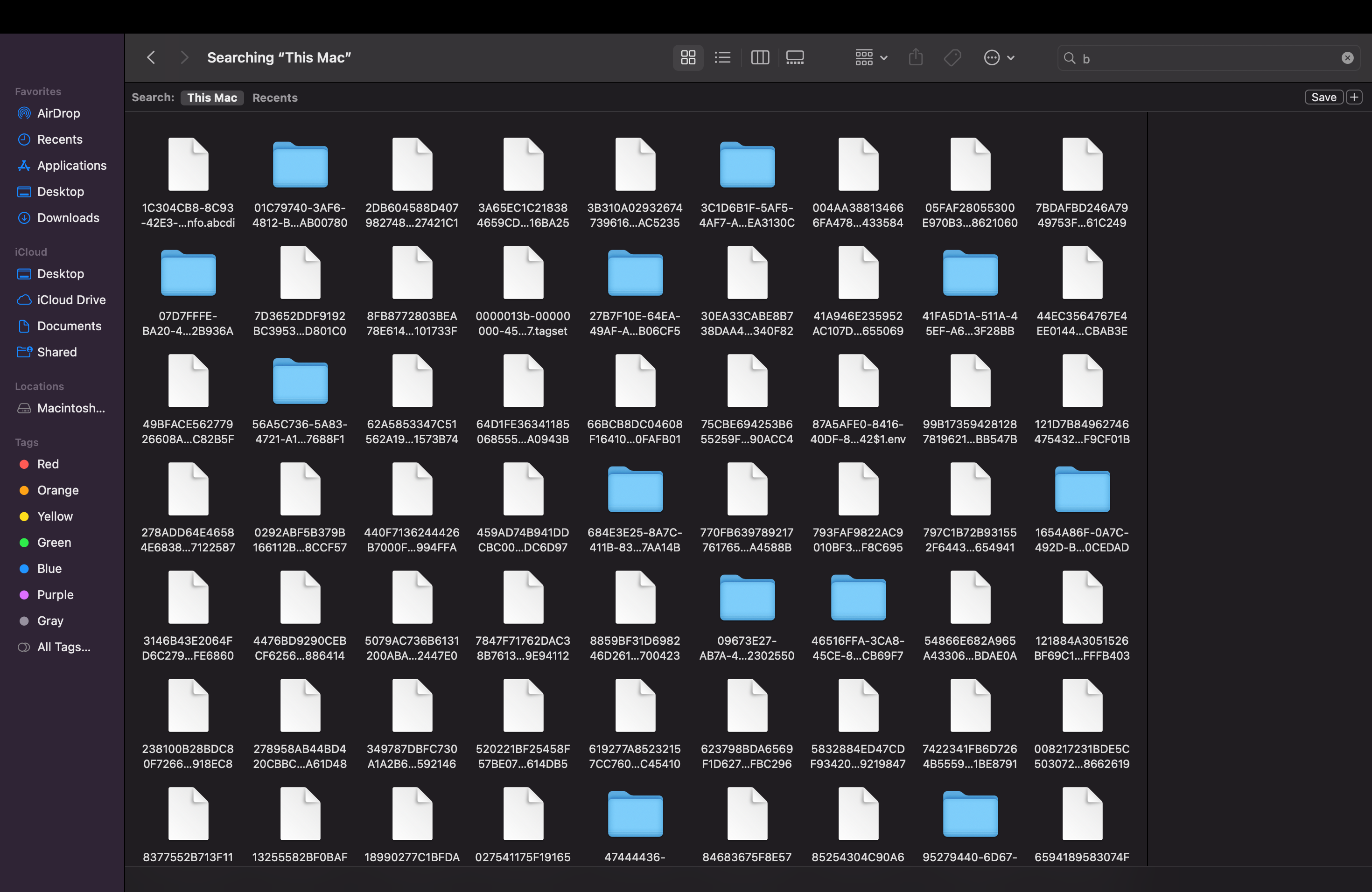 Random script like files keep popping up … - Apple Community