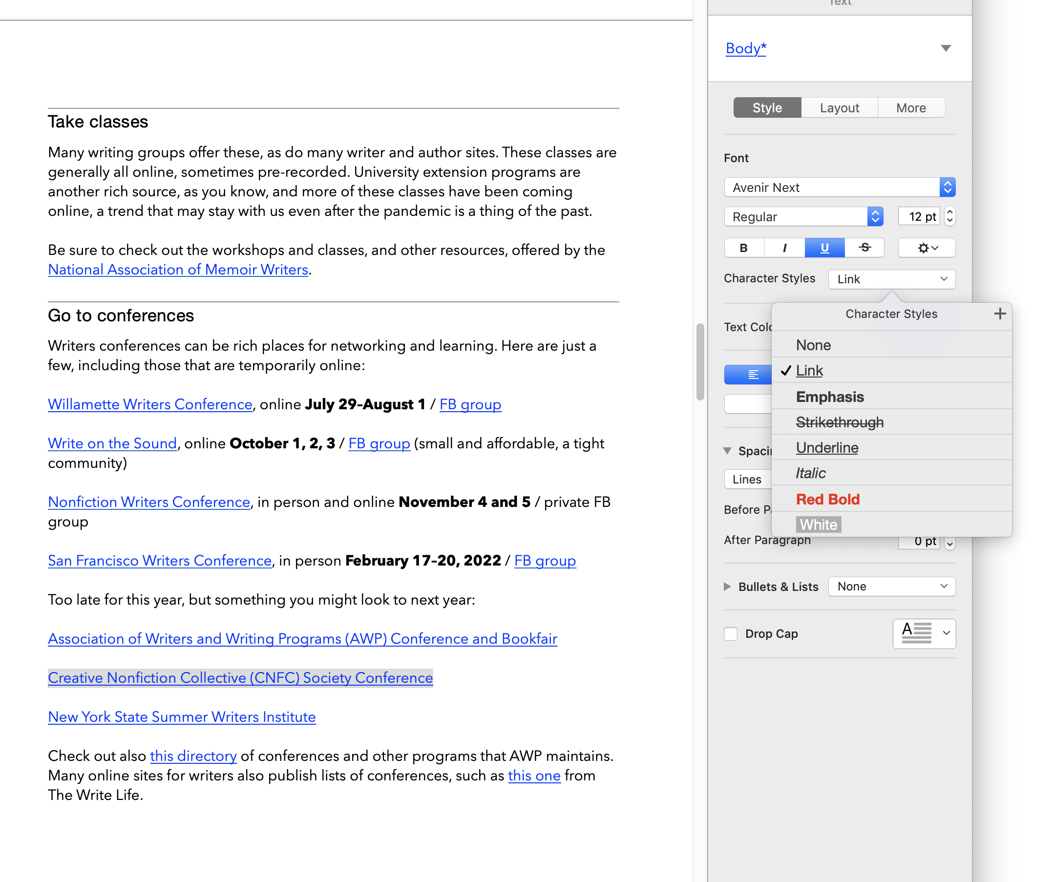 I see the menu item to use to update the … - Apple Community