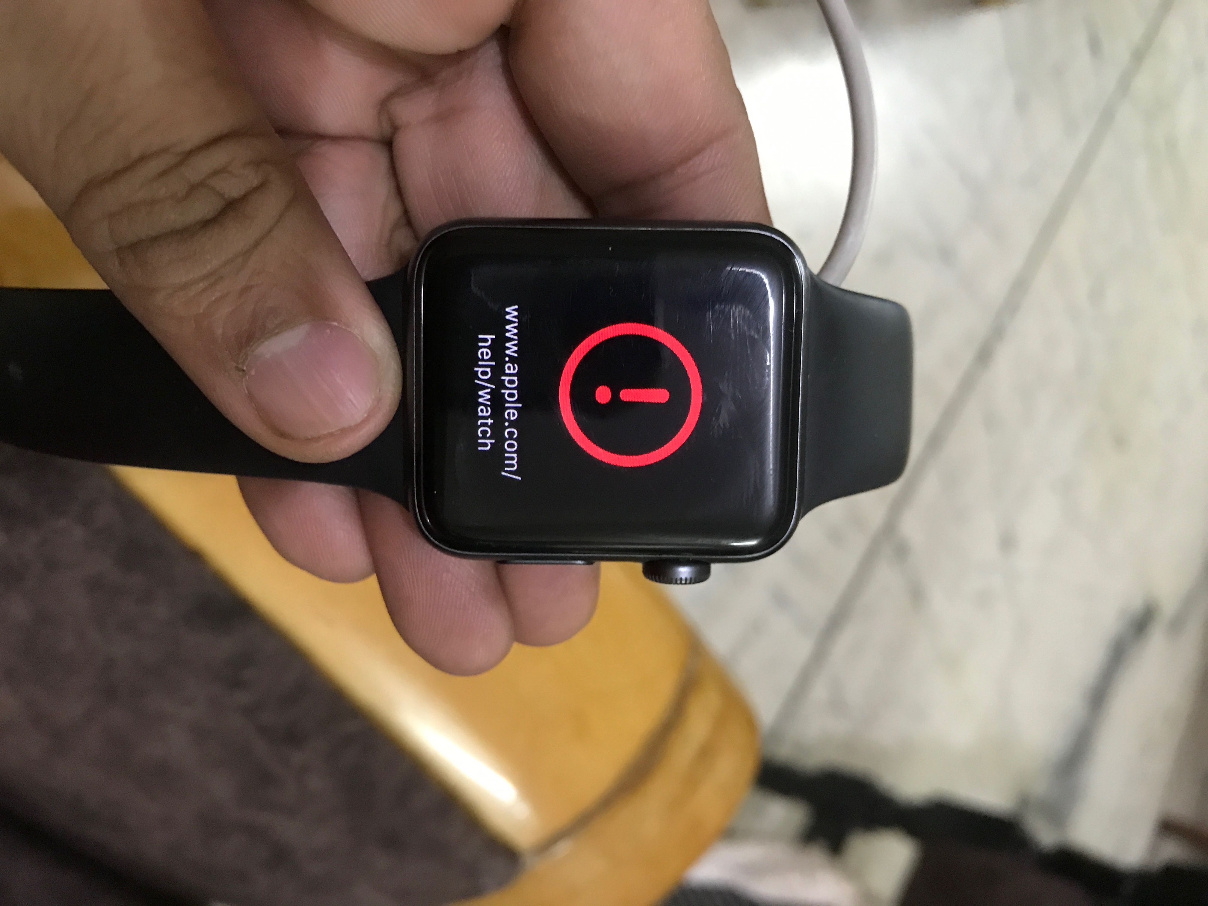 Apple watch help on screen - Apple Community