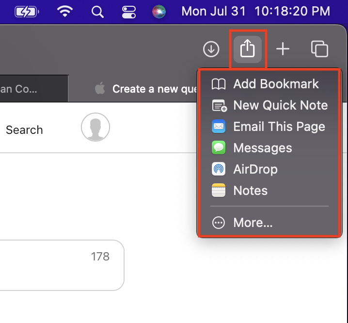 The "Copy Link" Extension Is Missing In T… - Apple Community