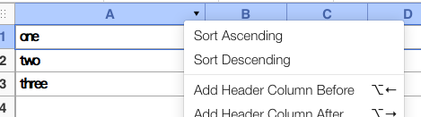 How do you sort columns in Numbers for iC… - Apple Community