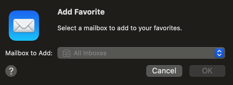"All sent" mailbox has disappeared from M… - Apple Community