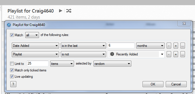 Recently added playlist date is date adde… - Apple Community