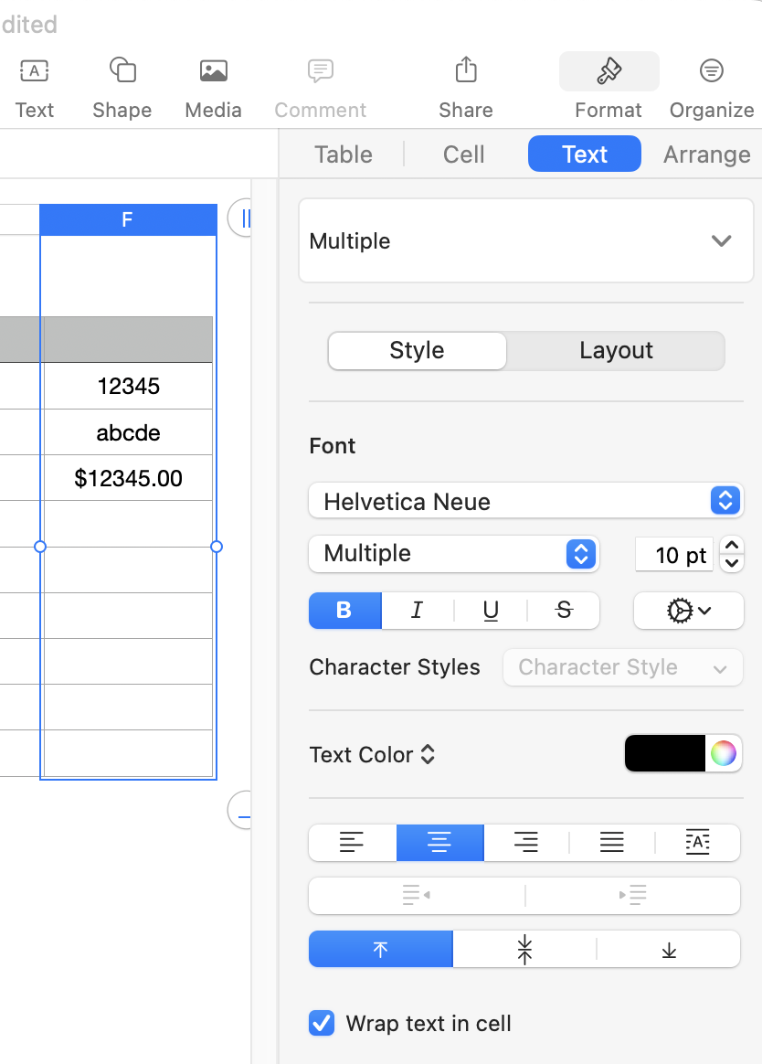 adding currency in a column - Apple Community
