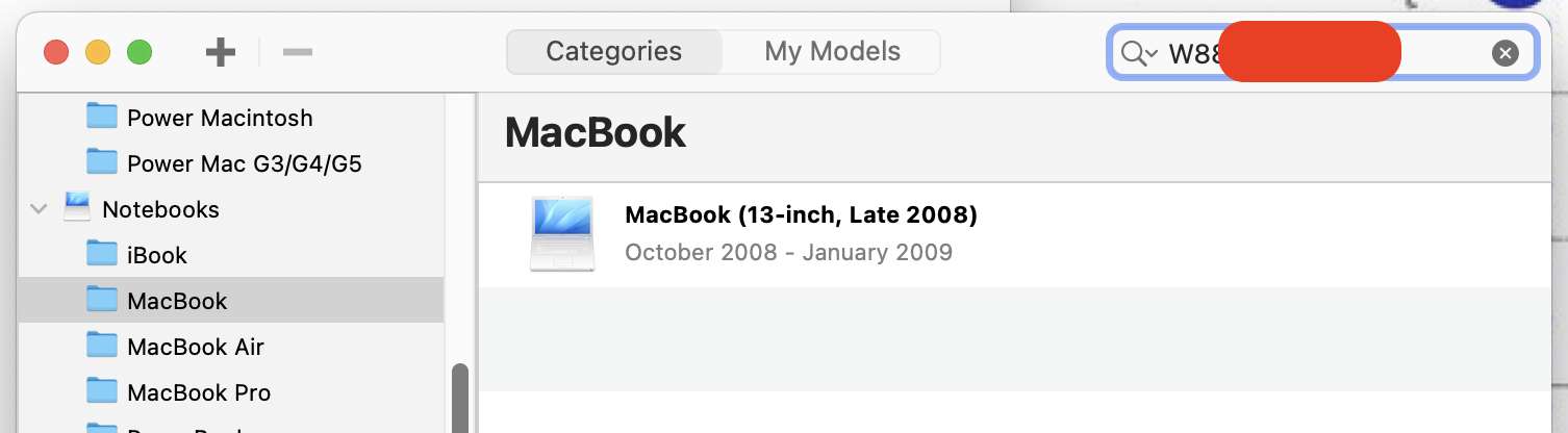 How to get my Mac model info using the se… - Apple Community