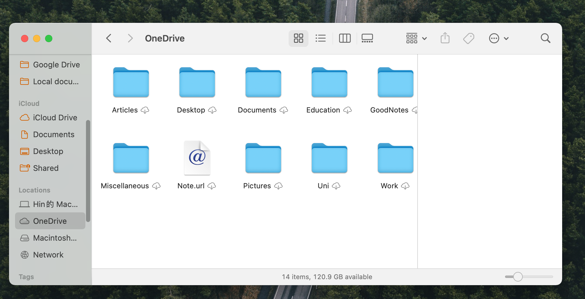 Onedrive location changed from "Location"… - Apple Community