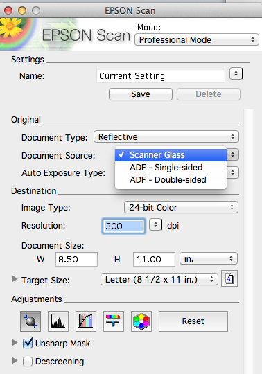 How to change scanner default from Feede… - Apple Community