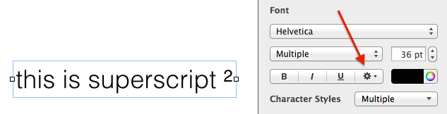 How do you add small number references (l… - Apple Community