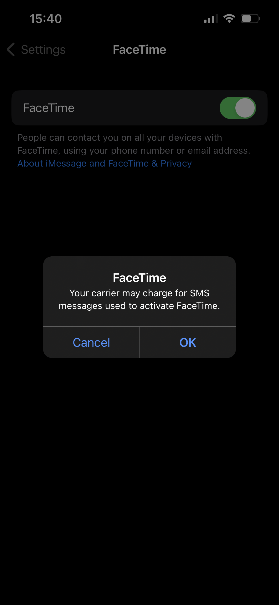 Facetime activation - Apple Community