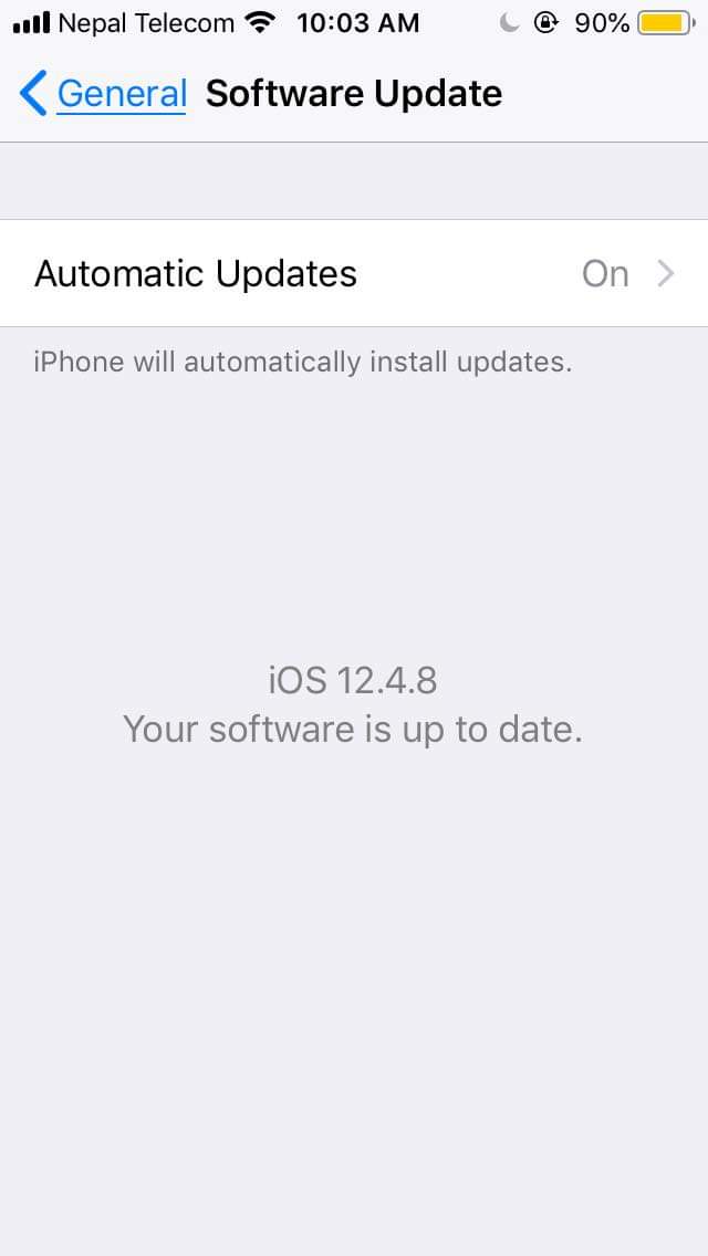 i cant get my software update notification - Apple Community