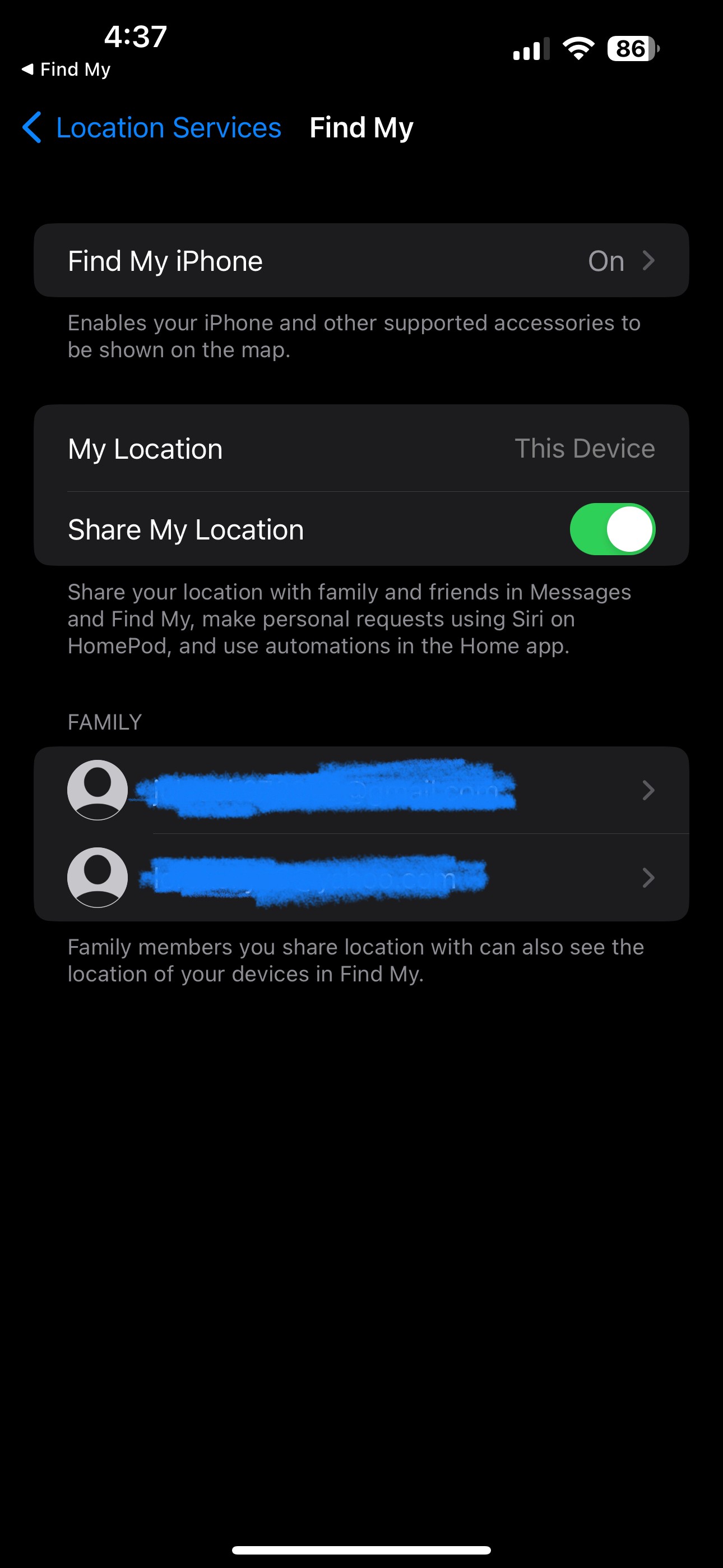 Find My Not Working for me on Other Phones - Apple Community