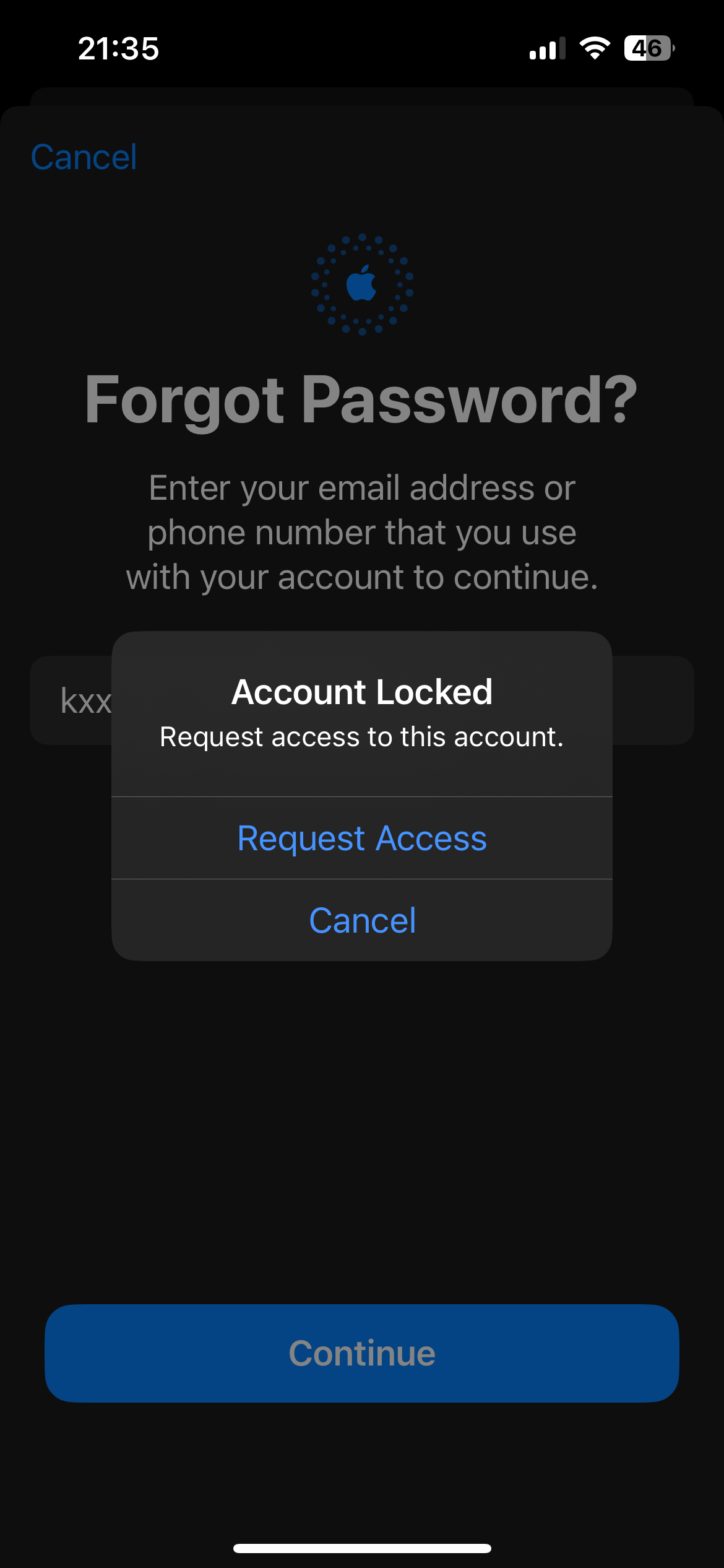 Apple block my account and can’t sign out… - Apple Community