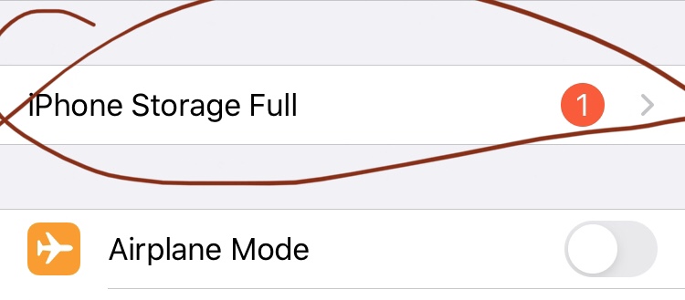 Storage issue - Apple Community