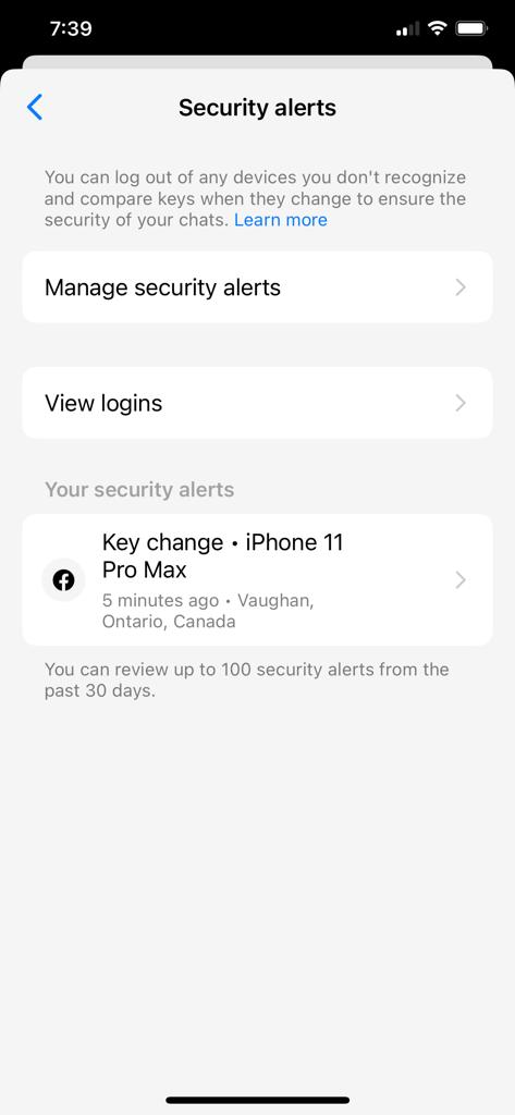 Security alert - Apple Community