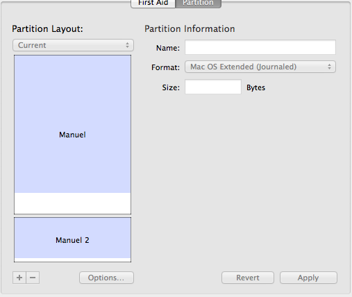 How to merge two partition? - Apple Community