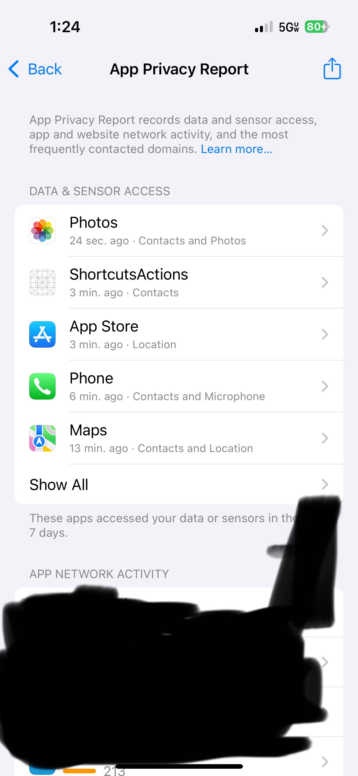 Why is 'ShortCutsActions' listed in App P… - Apple Community
