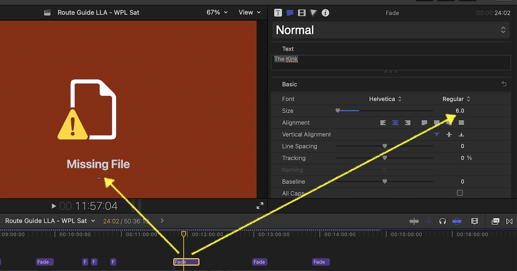 FCP not displaying titles - Apple Community