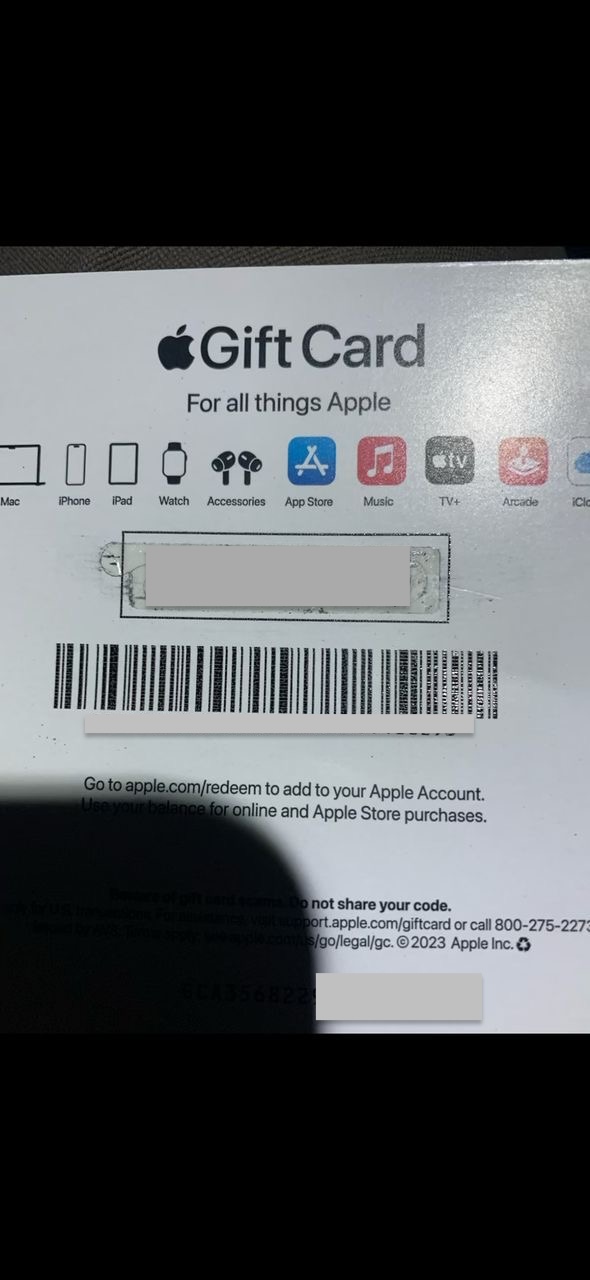 Accidentally scratched off last two digit… - Apple Community