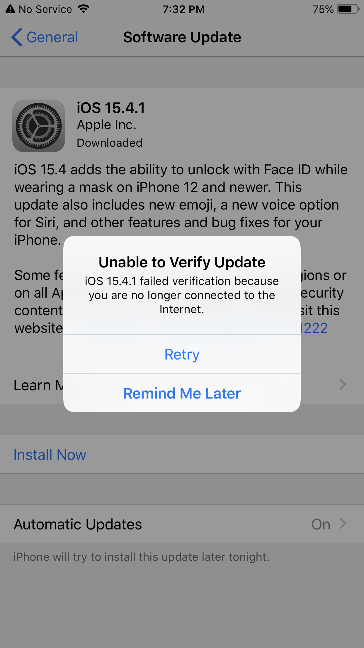 My iOS update is not installing what can… - Apple Community