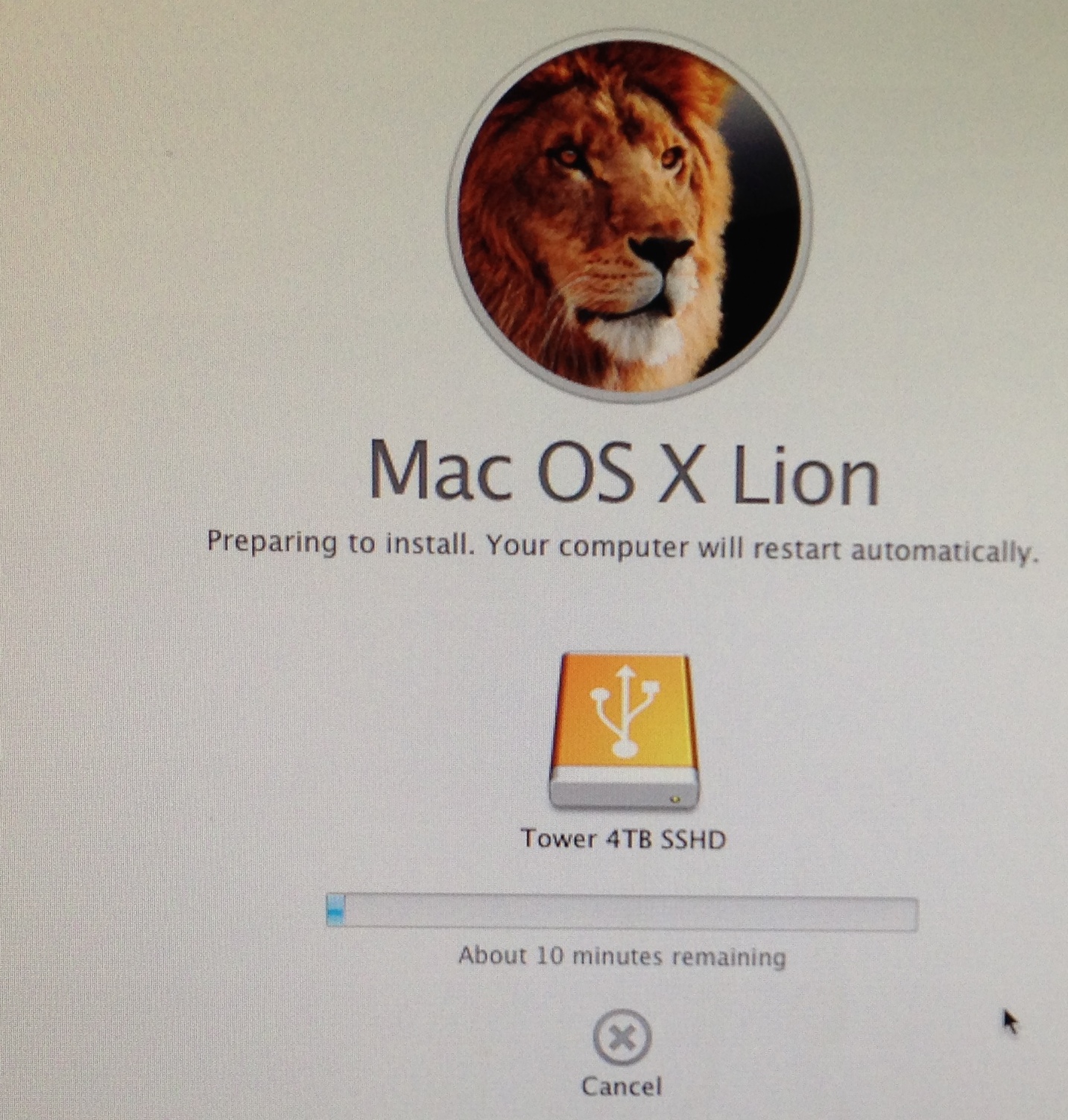 installing Lion 10.7 on Mac Pro 1.1 machi… - Apple Community