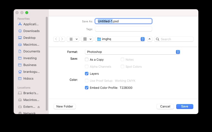 The save file dialog box opens in a very … - Apple Community