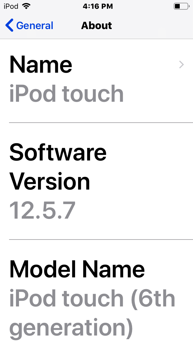 Ipod 6th Generation won't remove swipe up… - Apple Community