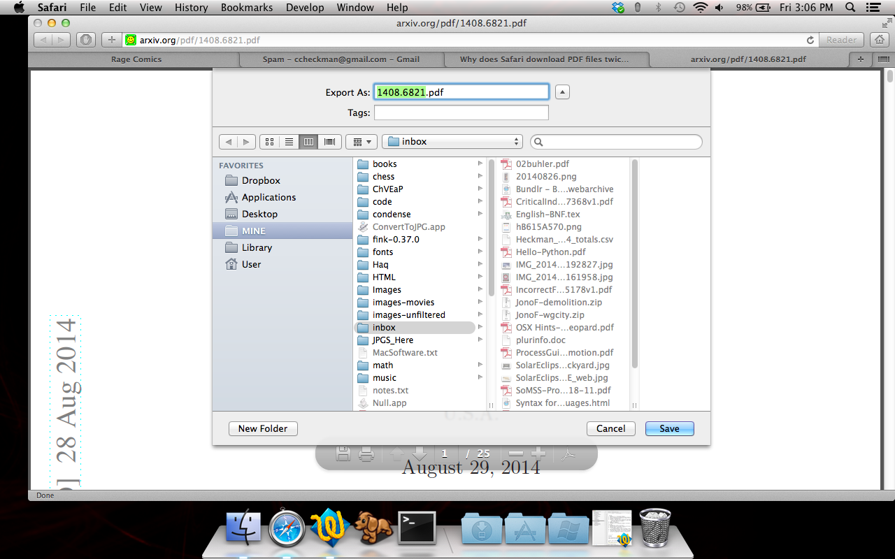 Why does Safari download PDF files twice? - Apple Community