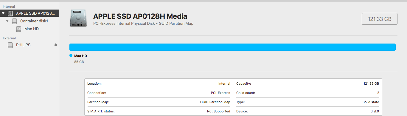 Lost Storage after failed Windows 10 inst… - Apple Community