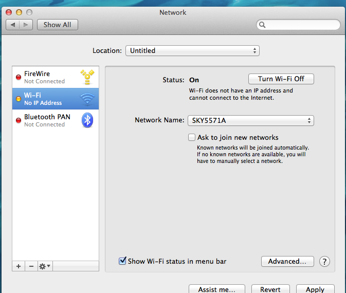 iMac Loses IP Address and can't connect t… - Apple Community